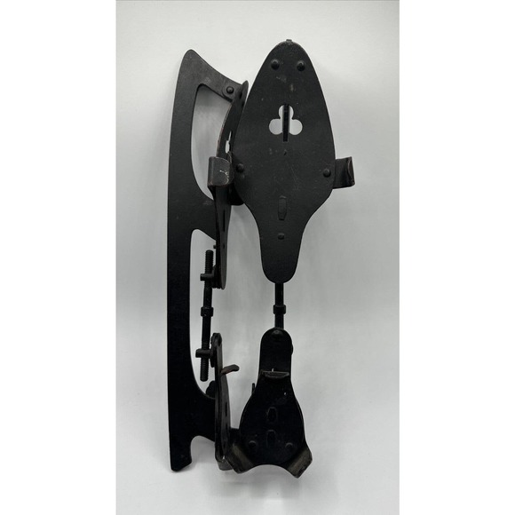 no brand | Accents | Rare Antique Black Heavy Metal Adjustable Ice ...
